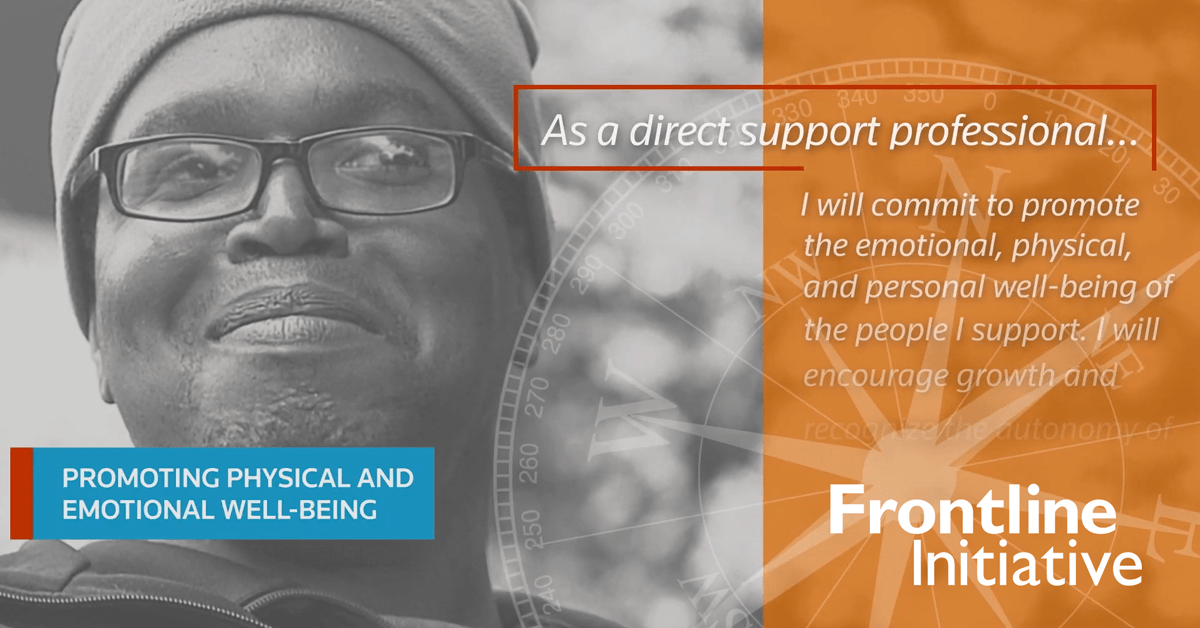 Frontline Initiative: DSPs Using the NADSP Code of Ethics | Volume 19 ...