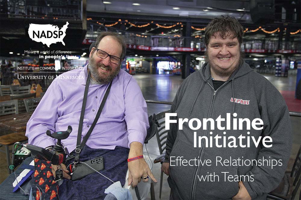 The Power of Teams in Direct Support | Institute on Community Integration