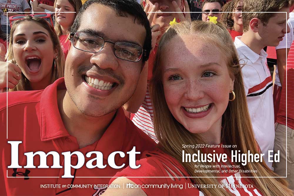 New Impact: Inclusive Higher Ed | Institute on Community Integration