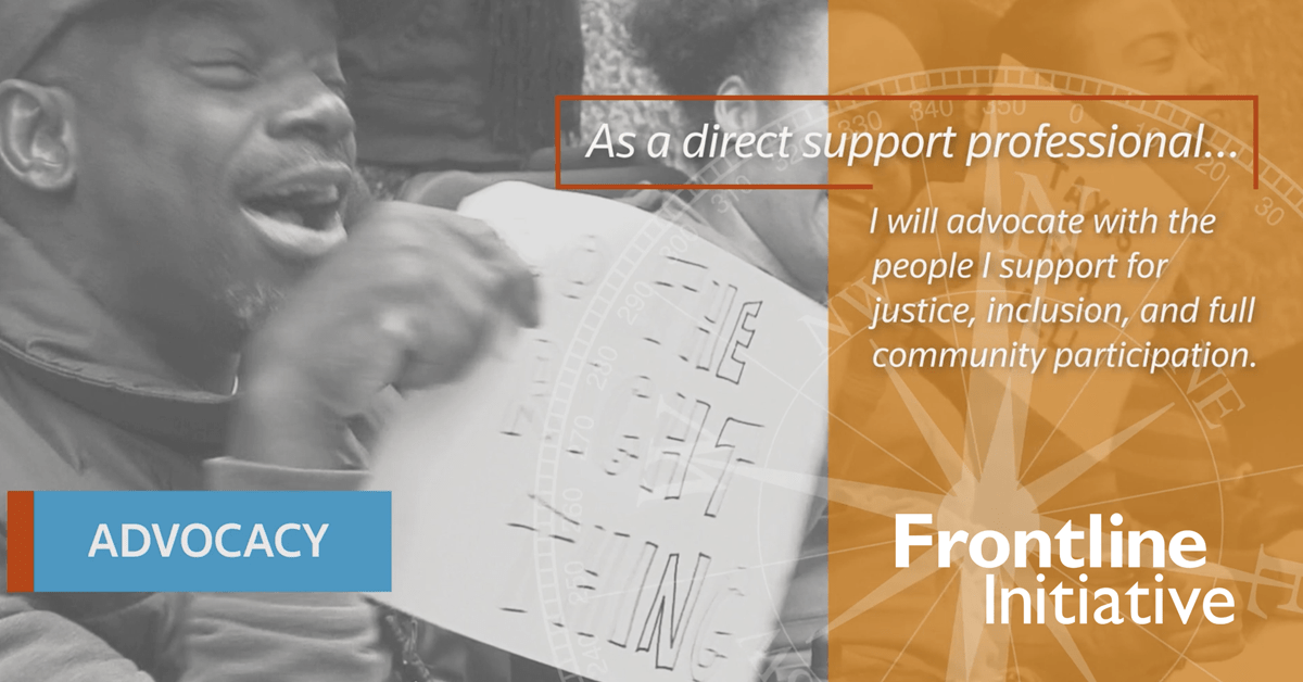 Frontline Initiative: DSPs Using the NADSP Code of Ethics | Volume 19 ...