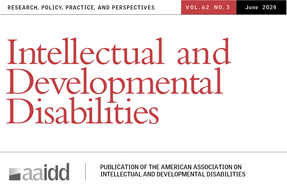 Hewitt, Staff Lead New IDD Issue | Institute on Community Integration